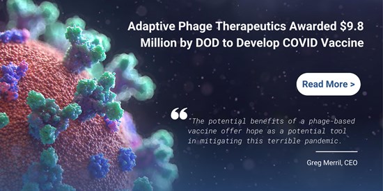 Adaptive Phage Therapeutics Receives Department of Defense Award for ...